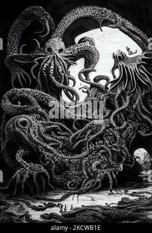 Nightmares are living in our World Stock Photo - Alamy