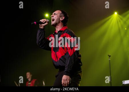 Cosmo performs live at Alcatraz on November 23, 2021 in Milan, Italy ...