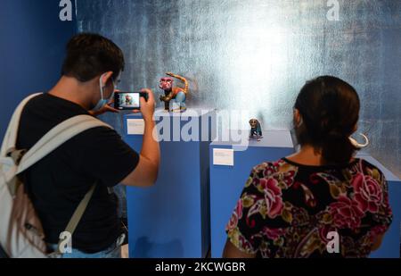 Exhibition 'Behind a Mask' by Jacobo and Maria Angeles, inside Museo ...