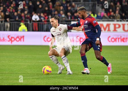 Unipol Domus, Cagliari, Italy, November 12, 2022, Gianluca Lapadula of ...
