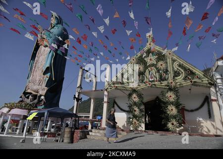 Virgen de Guadalupe 1531 Stock Photo - Alamy