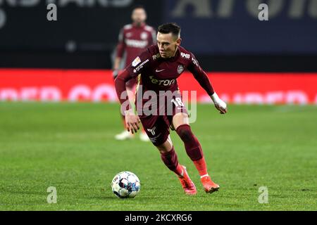 Valentin Costache during CFR Cluj vs FC U Craiova 1948, Romanian Liga 1 ...