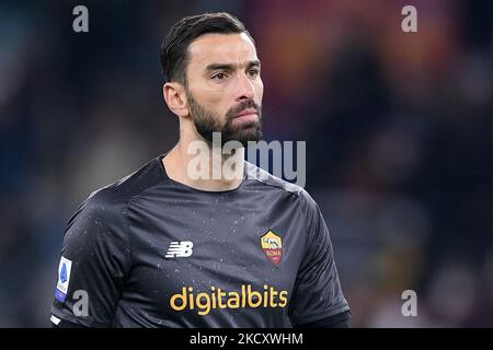 Rui Patricio of AS Roma looks on during the Serie A match between Roma ...