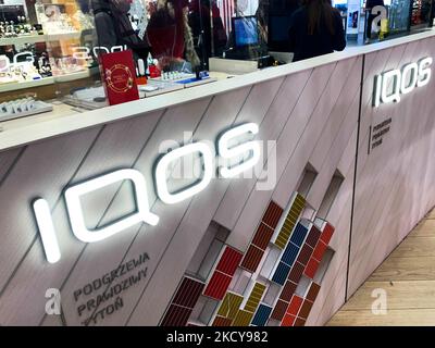IQOS Stand Logo Stock Photo - Alamy