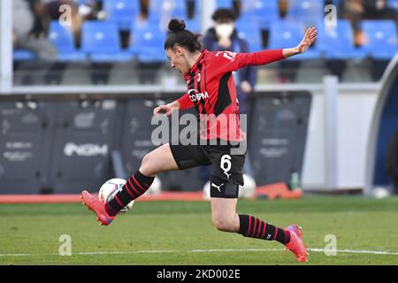 Laura Fusetti of A.C. Milan during the Women's Italian Supercup Semi ...