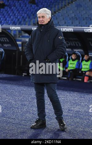Gian Piero Gasperini of Atalanta looks on Napoli 22-4-2019 Stadio San ...