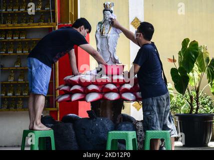Ahead Lunar New Year Celebrations in Yogyakarta Stock Photo - Alamy