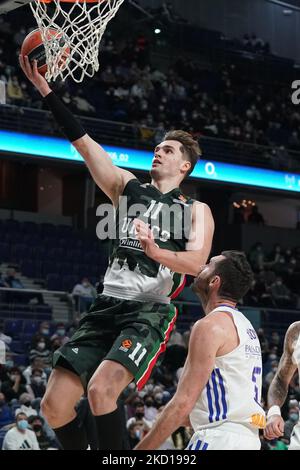 Mario Hezonja of Real Madrid during the Turkish Airlines EuroLeague ...