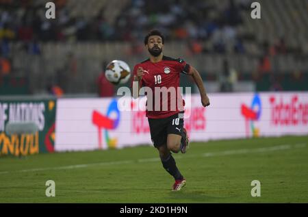 Mohamed Salah (captain) of Egypt during Morocco against Egypt, African ...