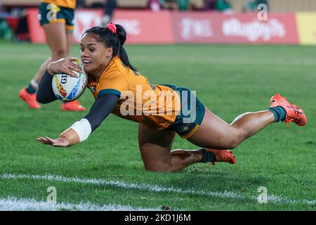Faith Nathan of Australian in action during the Women's HSBC World ...