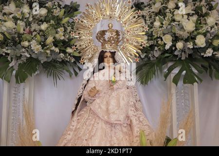Image of the Virgin of Candelaria inside a home in San Francisco ...