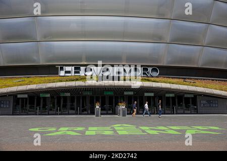 The Ovo Hydro scottish indoor arena in Glasgow on the scottish event ...