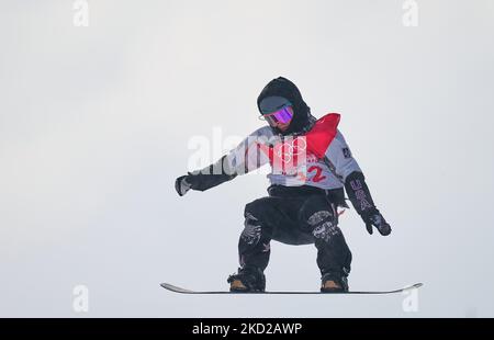 Lucas Foster from USA during Snowboard - Half Pipe at the Beijing 2022 ...