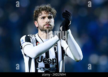 Manuel Locatelli of Italy greets the fans during FIFA World Cup 2026 ...
