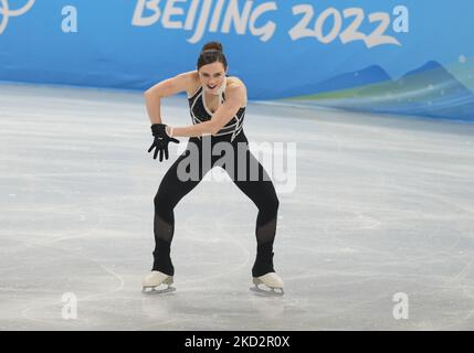 Josefin Taljegard from Sweden at Figure Skating, Beijing 2022 Winter Olympic Games, Capital ...