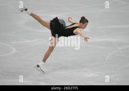 Anastasiia Gubanova from Georgia at Figure Skating, Beijing 2022 Winter ...
