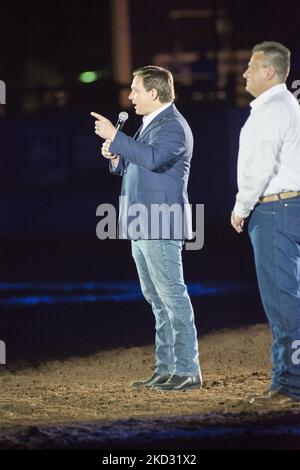 Ron DeSantis - the 49th Governor of Florida arrives to the opening ...