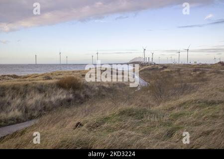 Storm Eunice hit the Netherlands after storm Dudley with wind gust ...