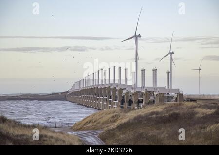 Storm Eunice hit the Netherlands after storm Dudley with wind gust ...