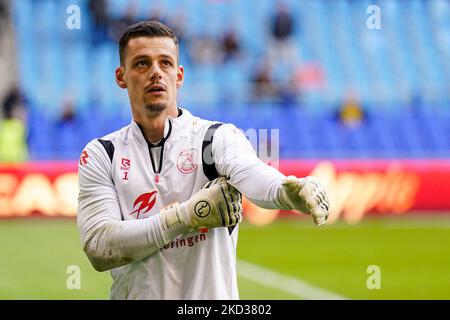 ROTTERDAM - Sparta Rotterdam goalkeeper Nick Olij during the European ...