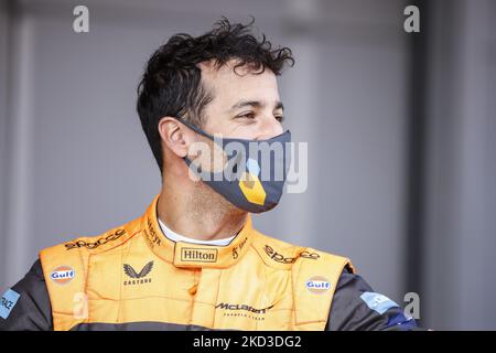 Daniel Ricciardo during the Formula 1 tests at the Barcelona-Catalunya ...