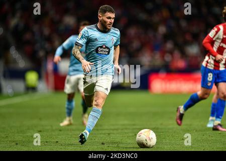 MADRID,SPAIN - 4 February: Javi Galan of Atletico de Madrid in action ...