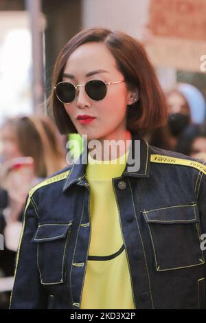 Chriselle lim Milan Fashion Week - Women F/W 22-23 Ferrari Fashion Show ...