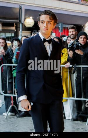 Ryan Prevedel arriving at Bulgari BZero1 Aurora Awards during the Milan ...