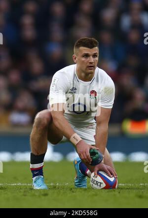 Herry Slade of England during Guinness six Nations match between ...