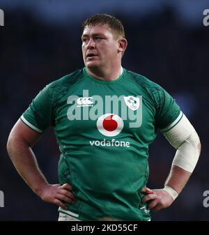 Tadhg Furlong of Leinster in action during the BKT United Rugby ...
