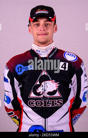 Jack Parkinson-Blackburn of Belle Vue during the National Development ...