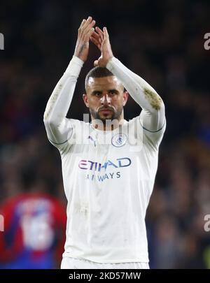 Manchester City's Kyle Walker after they win the FIFA Club World Cup ...