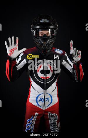 Brady Kurtz during the Belle Vue Aces Media Day at the National ...