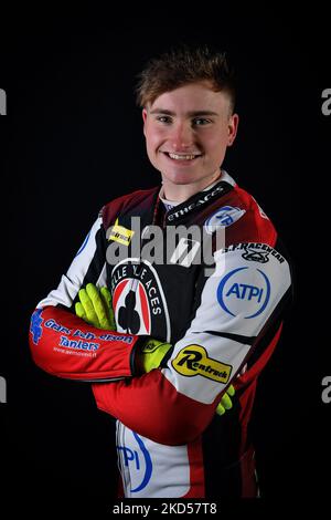 Tom Brennan (Reserve) of Belle Vue ATPI Aces during the Belle Vue Aces ...