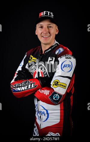 Jye Etheridge during the Belle Vue Aces Media Day at the National ...
