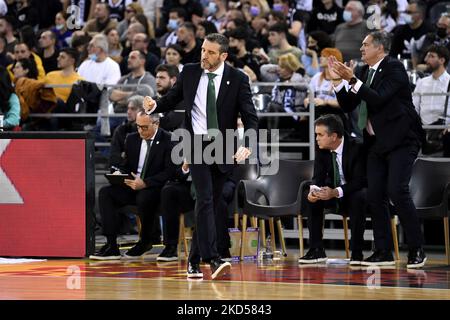 IBON NAVARRO during the game U-BT Cluj-Napoca v Unicaja Baloncesto ...