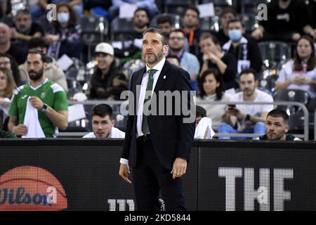IBON NAVARRO during the game U-BT Cluj-Napoca v Unicaja Baloncesto ...