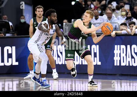 Dustin Hogue during the game U-BT Cluj-Napoca v Unicaja Baloncesto ...