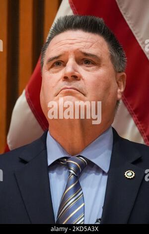 NYPD Chief of Detectives James Essig attends 2022 year end crime ...