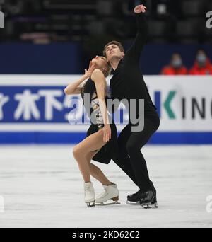 Juulia Turkkila and Matthias Versluis of Finland seen in action during ...