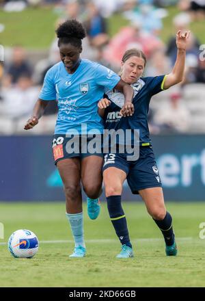 Princess Ibini-Isei of Sydney FC controls the ball during the match ...