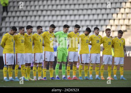 Jovan Markovic, Mihai Popa and Vladimir Screciu - Romania U21 Stock ...