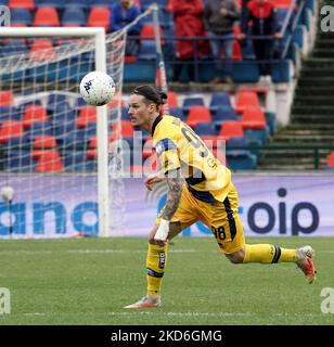 Dennis Man (Parma Calcio) in action during Parma Calcio vs Torino FC ...