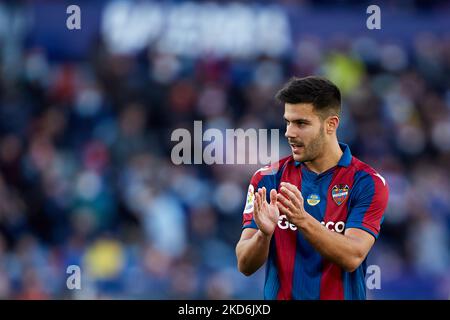 Rober Pier of Levante UD during the match between Levante and Rayo ...