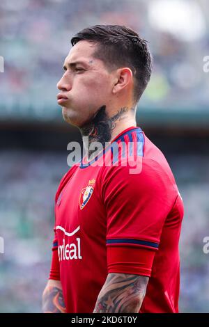 Chimy Avila of Real Betis (Photo by pressinphoto/Sipa USA Stock Photo ...