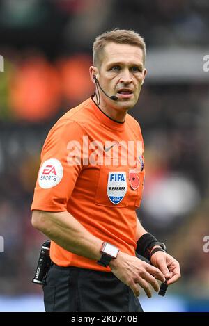 Referee Craig Pawson during the English FA Cup soccer match between ...