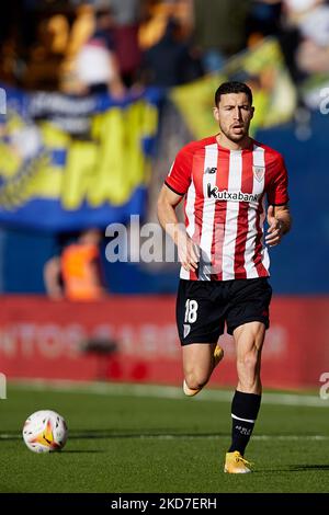 Oscar de Marcos of Athletic Club in action during the UEFA Europa ...