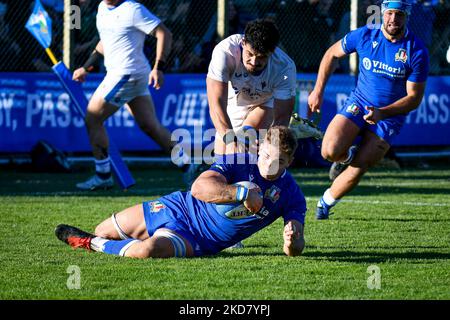 Lorenzo CANNONE of Italy during the Autumn Nations Series 2025 rugby ...
