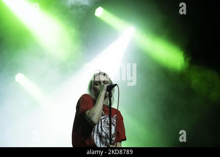 Dead Sara perform at Coliseu dos Recreios, on April 22, 2022, in Lisbon ...