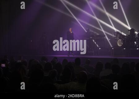 Scottish band Simple Mind, in a concert at Coliseu do Porto, on April ...